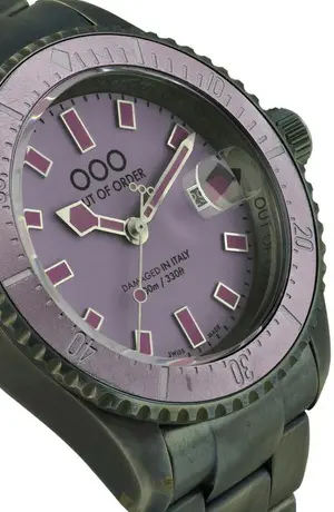 OUT OF ORDER Casanova Bracelet Watch - Light And Dark Purple