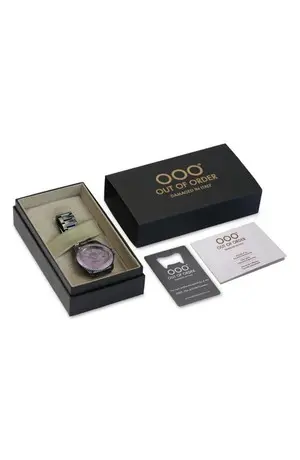 OUT OF ORDER Casanova Bracelet Watch - Light And Dark Purple