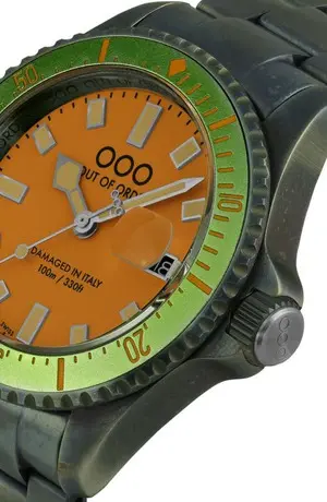 OUT OF ORDER Casanova Bracelet Watch - Orange And Green