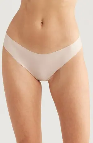 Simone Perele Uniq Seamless Thong - Peau Rose