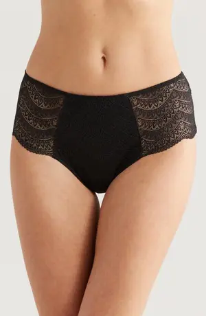 Simone Perele Karma High Waist Briefs - Black