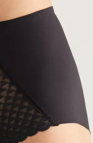 Simone Perele Subtile Control Briefs - Black