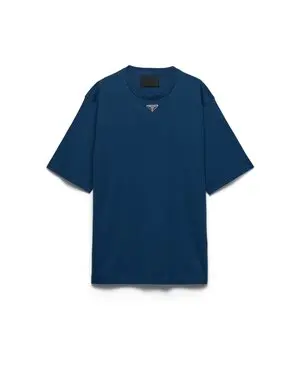 Prada Cotton T-hirt - Blue