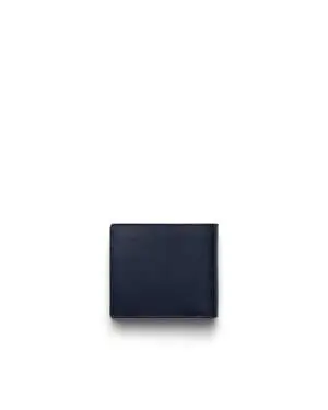 Prada Saffiano Leather Wallet With Coin Purse - Blue