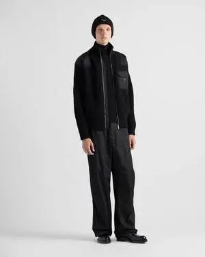 Prada Wool And Cashmere Cardigan