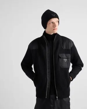 Prada Wool And Cashmere Cardigan