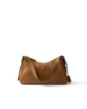 Prada Aimée Medium Shoulder Bag - Brown