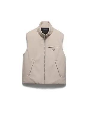 Prada Cashmere Down Vest - Neutral