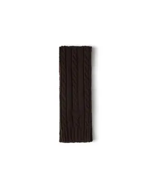 Prada Cashmere Scarf - Brown