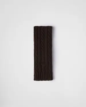 Prada Cashmere Scarf - Dark Brown