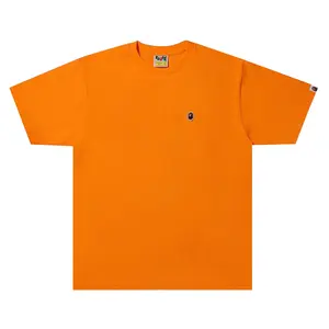 BAPE Ape Head One Point Tee - Orange