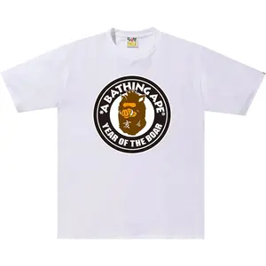 A BATHING APE Year Of The Boar Tee - White