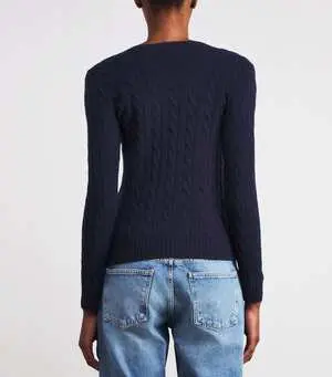 Polo Ralph Lauren Wool-cashmere Julianna Sweater - Blue