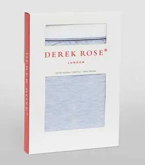 Derek Rose Micro Modal Trunks - Blue