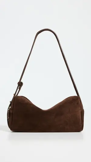 ELLEME Trousse Suede Shoulder Bag - Brownie