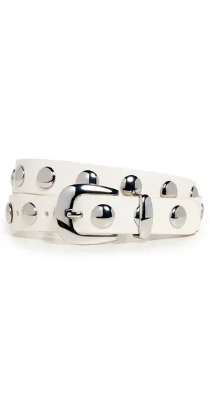 Madewell Western Studded Belt - Ivory