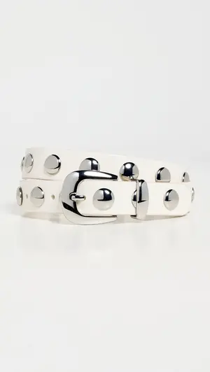 Madewell Western Studded Belt - Ivory