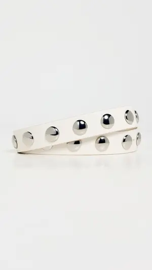 Madewell Western Studded Belt - Ivory