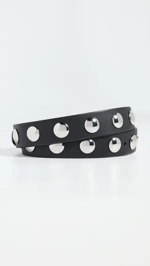 Madewell Western Studded Belt - True Black