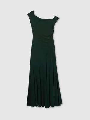 REISS Elliotte Atelier Gathered Maxi Dress