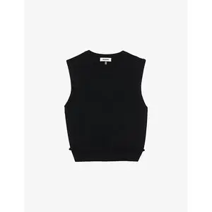 Black Sleeveless Jumper