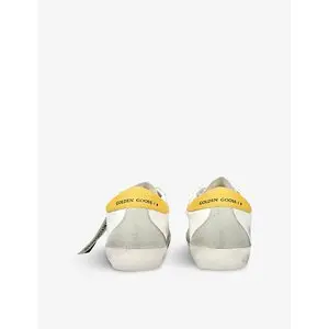 GOLDEN GOOSE Superstar Leather Low-top Trainers - White/comb