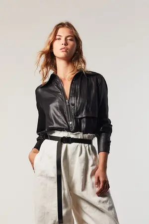 Yigal Azrouël Delphine Zip Top