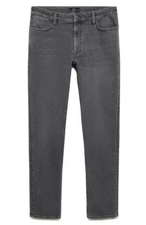 Mango Patrick Slim-fit Jeans - Denim Grey