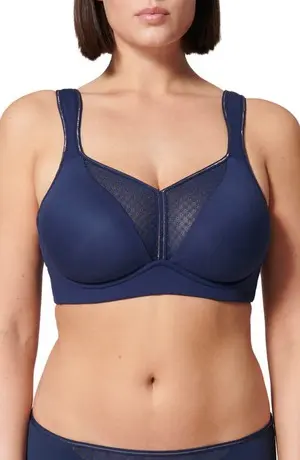 Simone Perele Harmony Underwire Sports Bra - Midnight