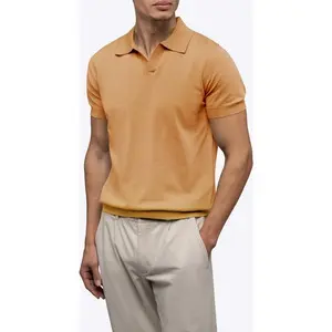 CUTS Istanbul Johnny Collar Cotton Bend Polo Meerkat