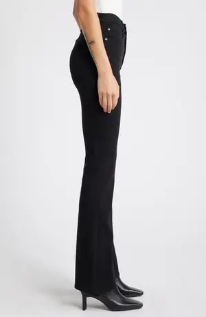 Rag & Bone Flexi Peyton High-waist Bootcut Jeans - Black