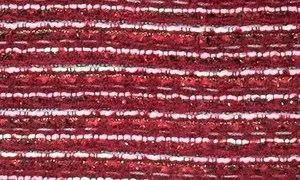 Endless Rose Stripe Tweed Jacket - Cranberry