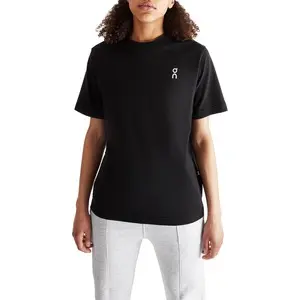 On Club T Oversized Organic Cotton T-shirt - Black