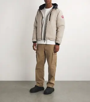 Canada Goose Lodge Hoodie Jacket - Grey