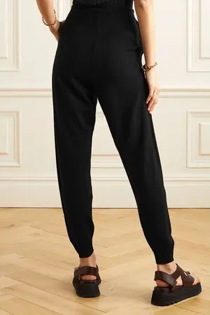 Stella McCartney Julia Wool Track Pants - Black