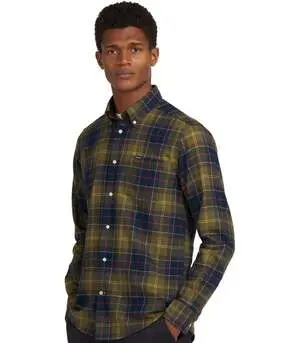 Barbour Fortrose Tartan Blue Shirt
