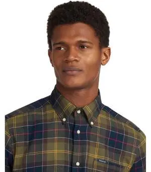 Barbour Fortrose Tartan Blue Shirt