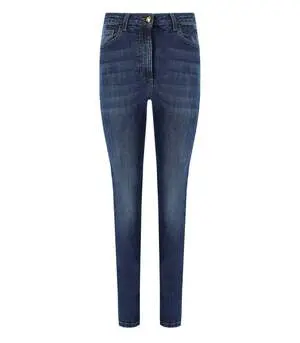 Elisabetta Franchi Medium Wash Jeans For Women