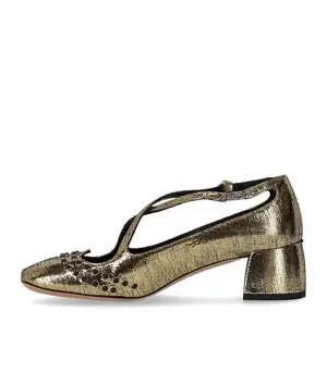 A.BOCCA Crackled Pumps
