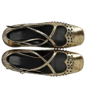 A.BOCCA Crackled Pumps