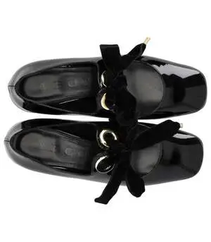 A.BOCCA Mary Jane Ballet Flat With Bow Detailing