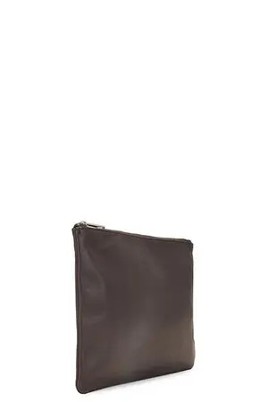 THE ROW Allegra Pouch - Chocolate Ans
