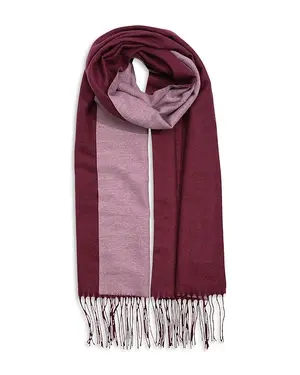 Echo Double Face Scarf - Fig