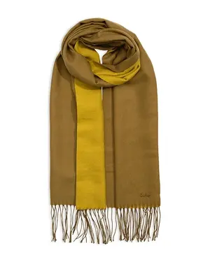 Echo Double Face Scarf Olive