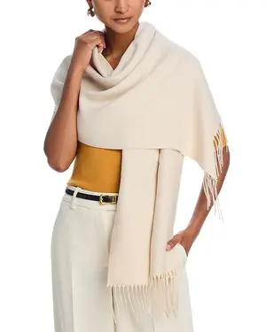 Echo Double Face Scarf Pebble