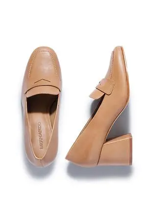 Bernardo Nessa Block Heel Loafers