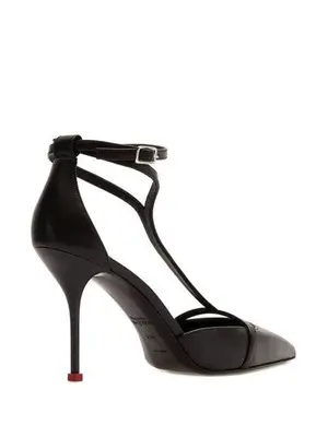 Alexander McQueen 90mm Leather Pumps