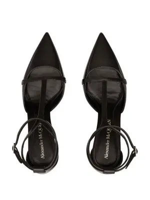 Alexander McQueen 90mm Leather Pumps