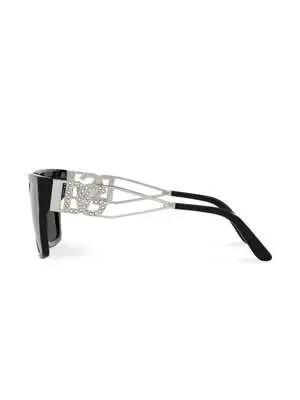 Dolce & Gabbana Crystal-embellished Sunglasses