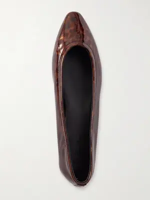 Loro Piana Primula Leopard-print Ballet Flats